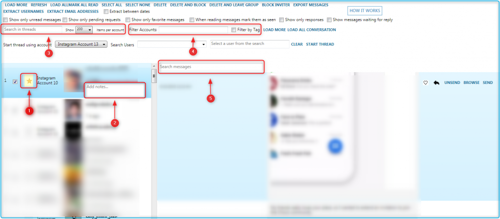 Global Tools – IG Direct Messages - Jarvee