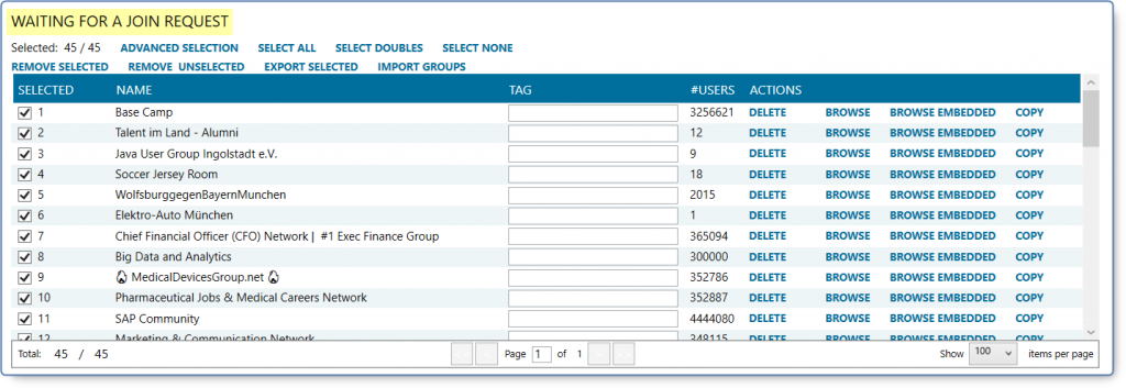The Linkedin Joiner Tool - Jarvee
